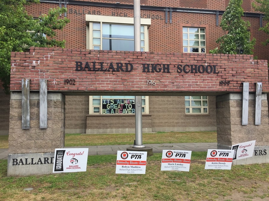 PTSA Awards - Ballard High School